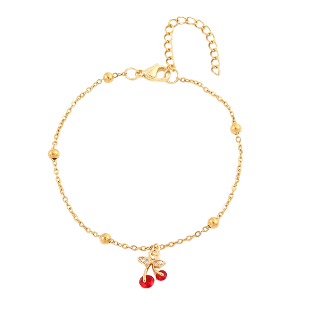Armband cherry rood – Rosies | online jewelry